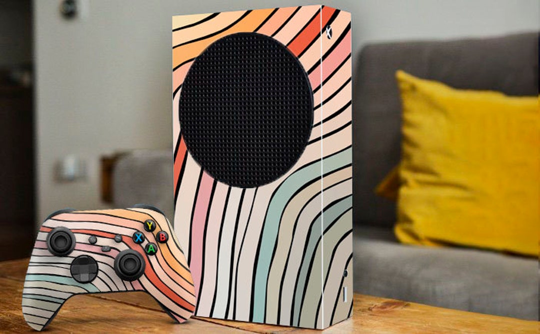 Color Pattern Xbox One X Skin Xbox One S Watercolor Skin Xbox 360 Xbox ...