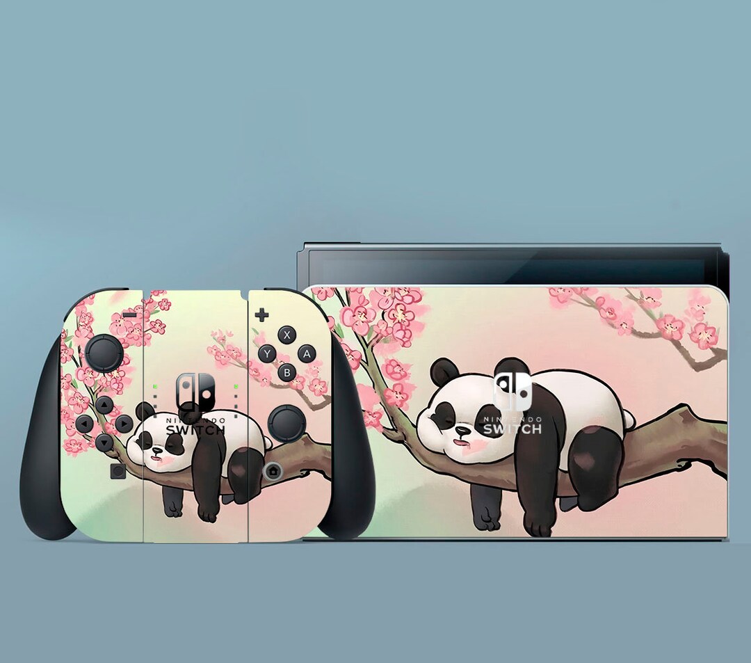 Blue Pink Cute Switch Skin Animal Switch Skin Color Switch OLED Skin ...