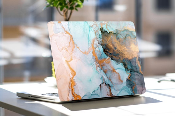 Marble Laptop Skin Sticker Pattern Notebook Vinyl Decal Dell - Etsy