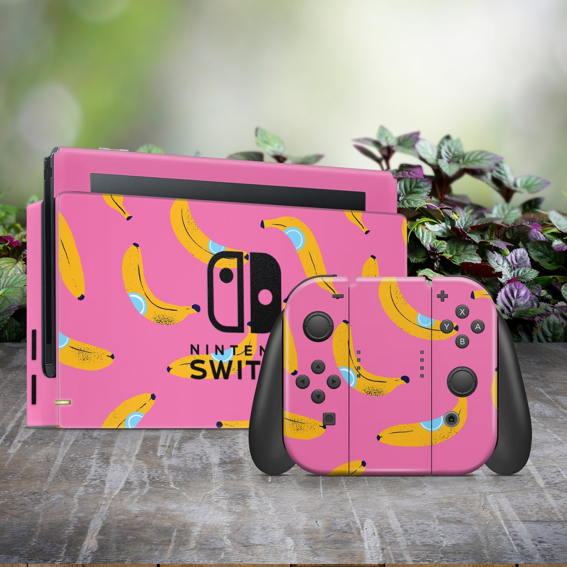 Banana Switch Skin Nintendo Switch OLED Skin Fruits Decal - Etsy