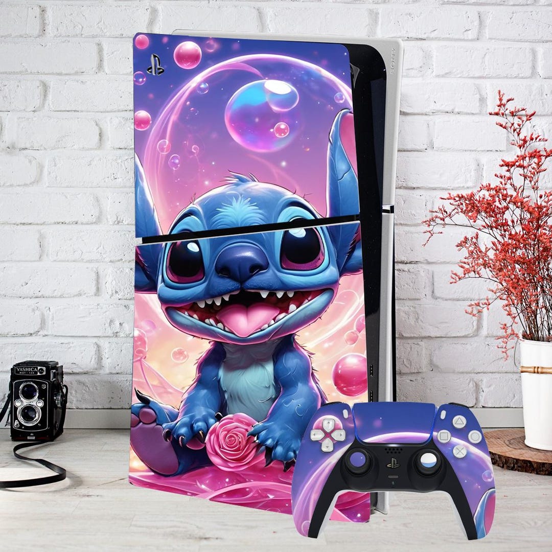 PS4 Skin Animal Pattern Ps4 Pro Slim Fat Vinyl Cartoon Playstation ...