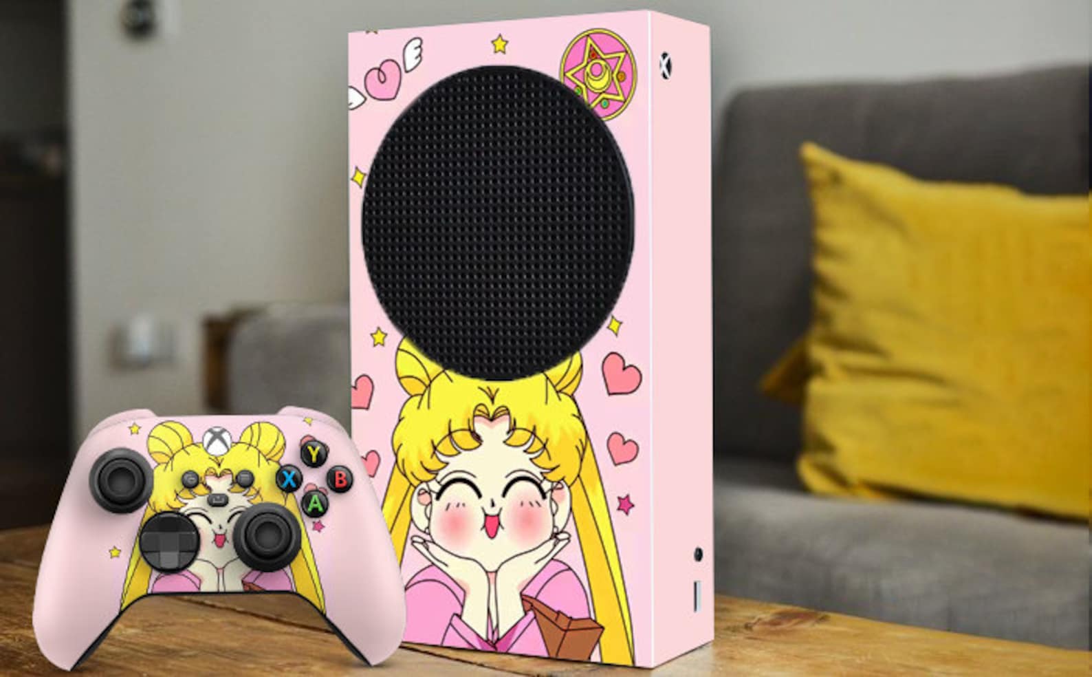 Girl Skin Decal for Xbox Series X S Pink Pattern Console and - Etsy