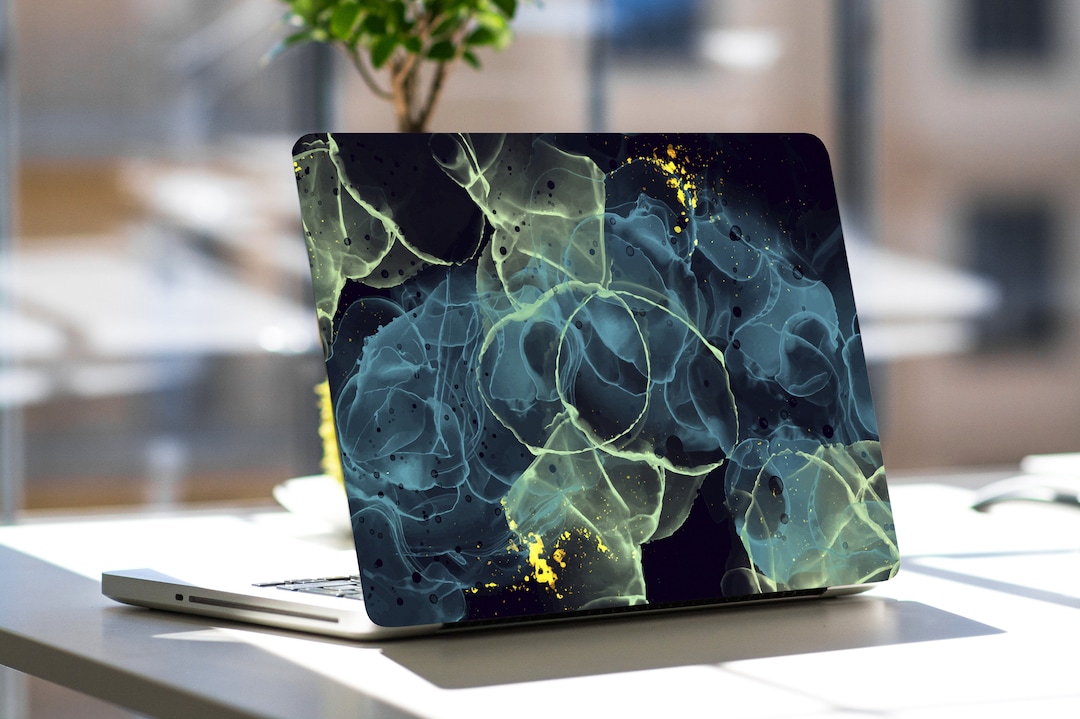 Marmor Laptop Skin Aufkleber Name Notebook Vinyl Aufkleber Dell Hp ...