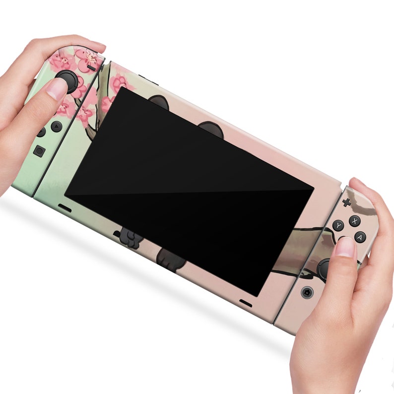 Blue Pink Cute Switch Skin Animal Switch Skin Color Switch OLED Skin ...