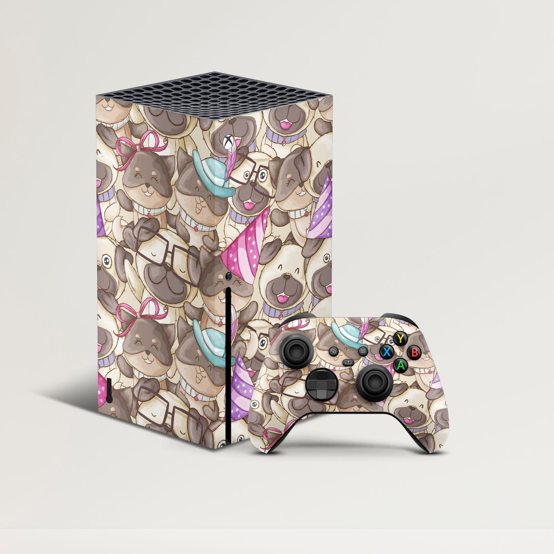 Girl Skin Decal for Xbox Series X S Bears Console and Controller Animal ...
