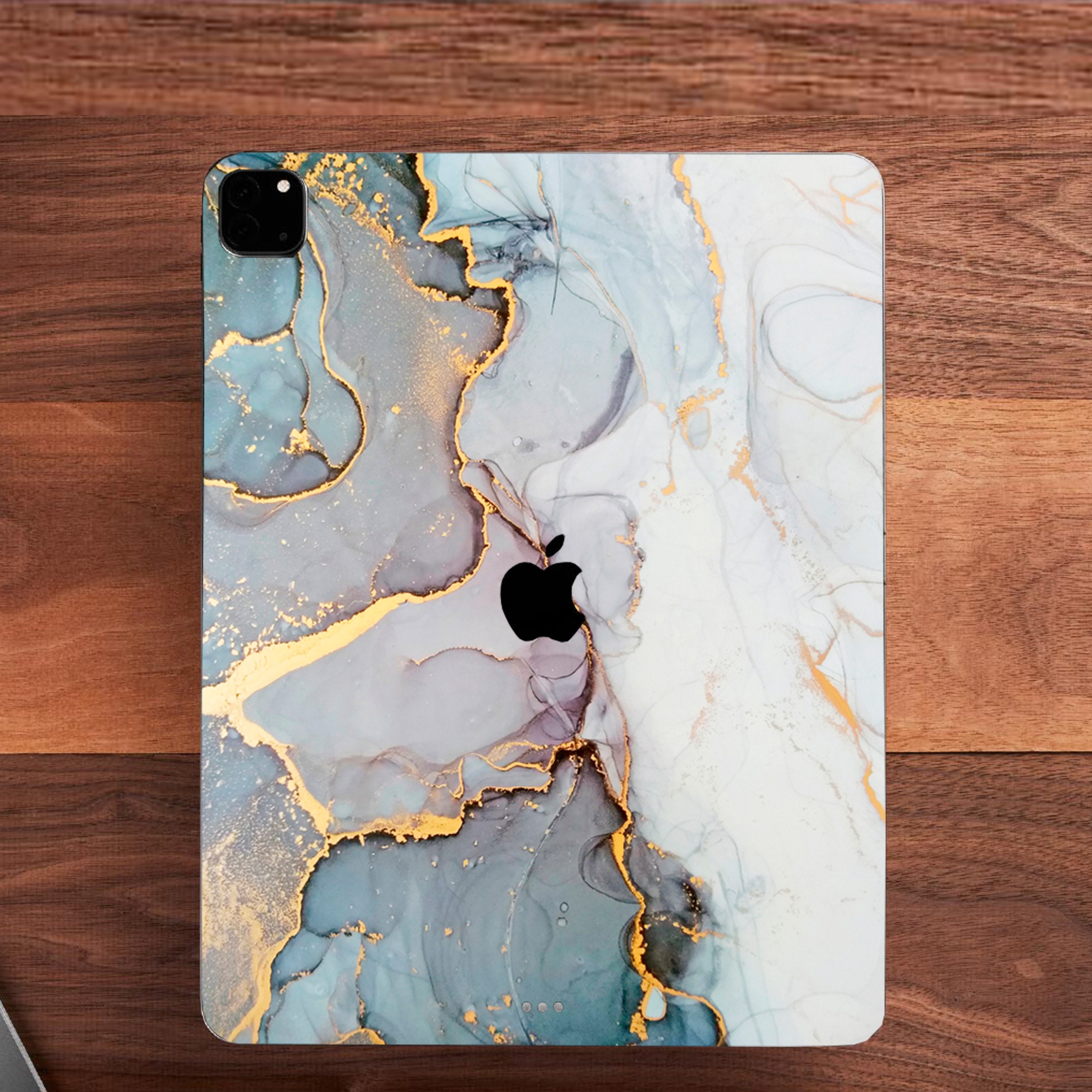 Marble iPad Skin Gold Marble iPad Pro 10.2 Decal iPad Air 4 Air 3 Skin ...