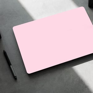 Pink Marble Laptop Skin Pastel Pink Notebook Vinyl Decal Dell Hp Lenovo ...