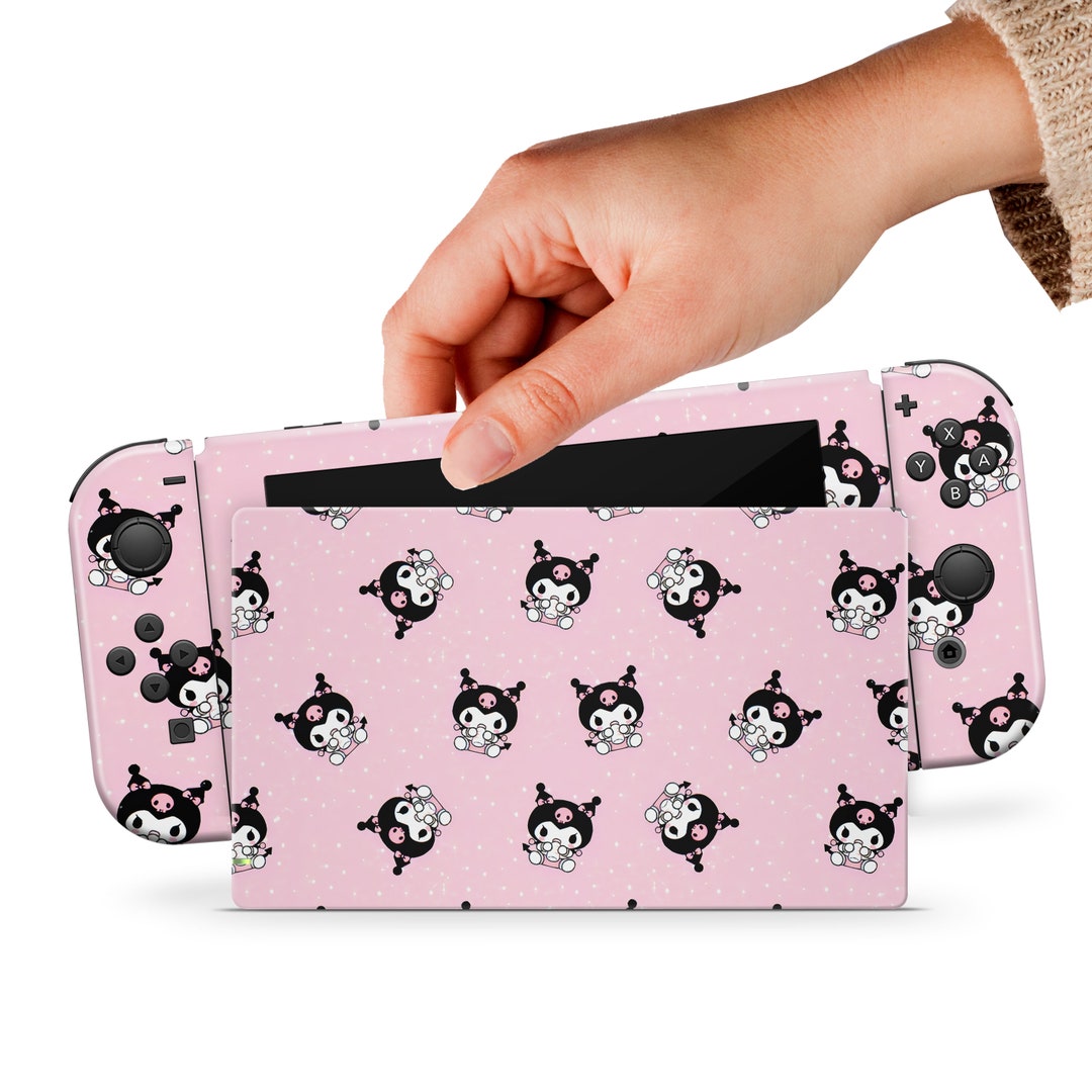 Nintendo Switch Skin - Cute Girl Anime - Cute Switch Full Wrap Sticker ...