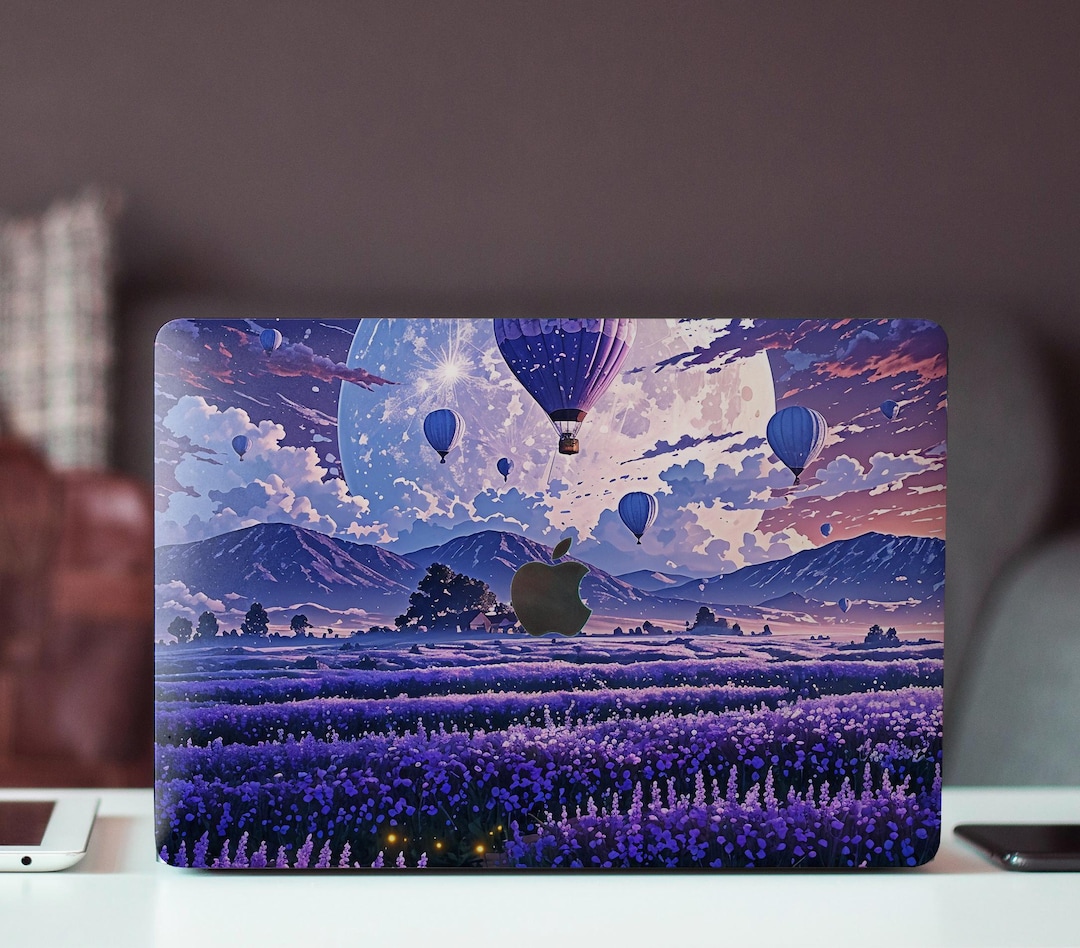 Lavender Field Mac Pro 14 Skin Nature Air 15 Skin Purple Floral Skin ...