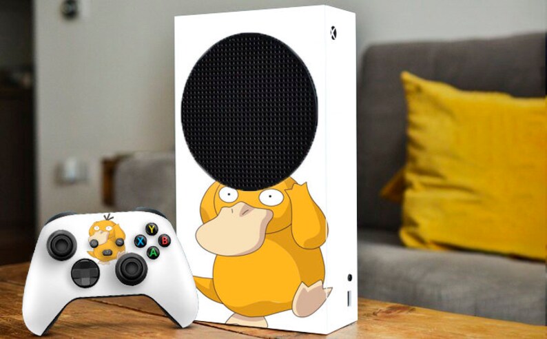 Psyduck Xbox One X Skin Xbox One S Cute White Skin Xbox 360 Xbox Series ...