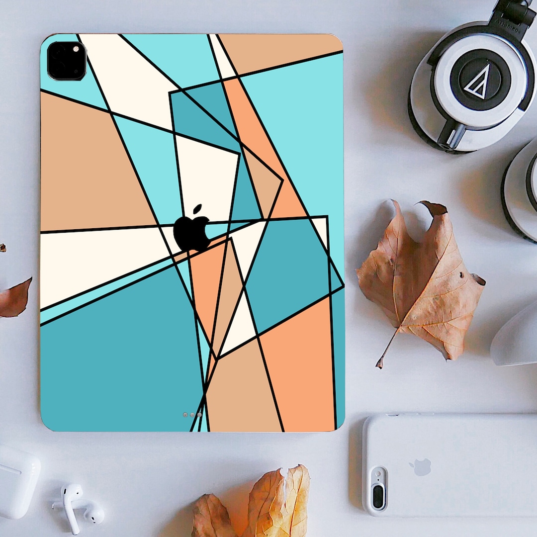 Geometric 3M Decal Skin Sticker for the iPad Air Pro Mini Girl Pattern ...