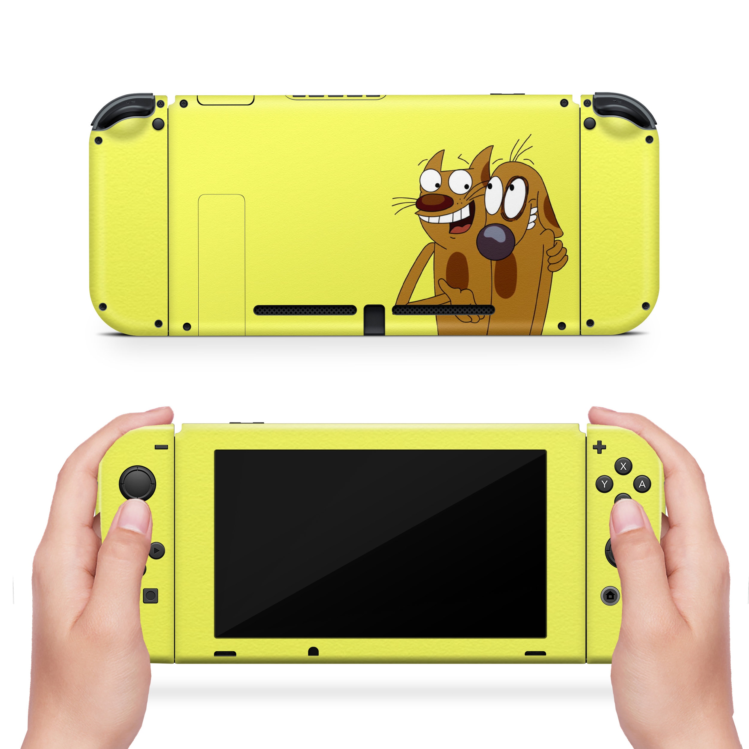 Cartoon Switch Skin Yellow Marble Switch OLED Skin Animal - Etsy