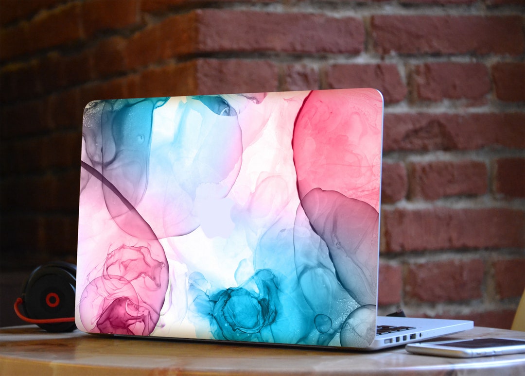 White Blue Marble Texture MacBook Skin for MacBook Air 11/13 Pro 13/14 ...