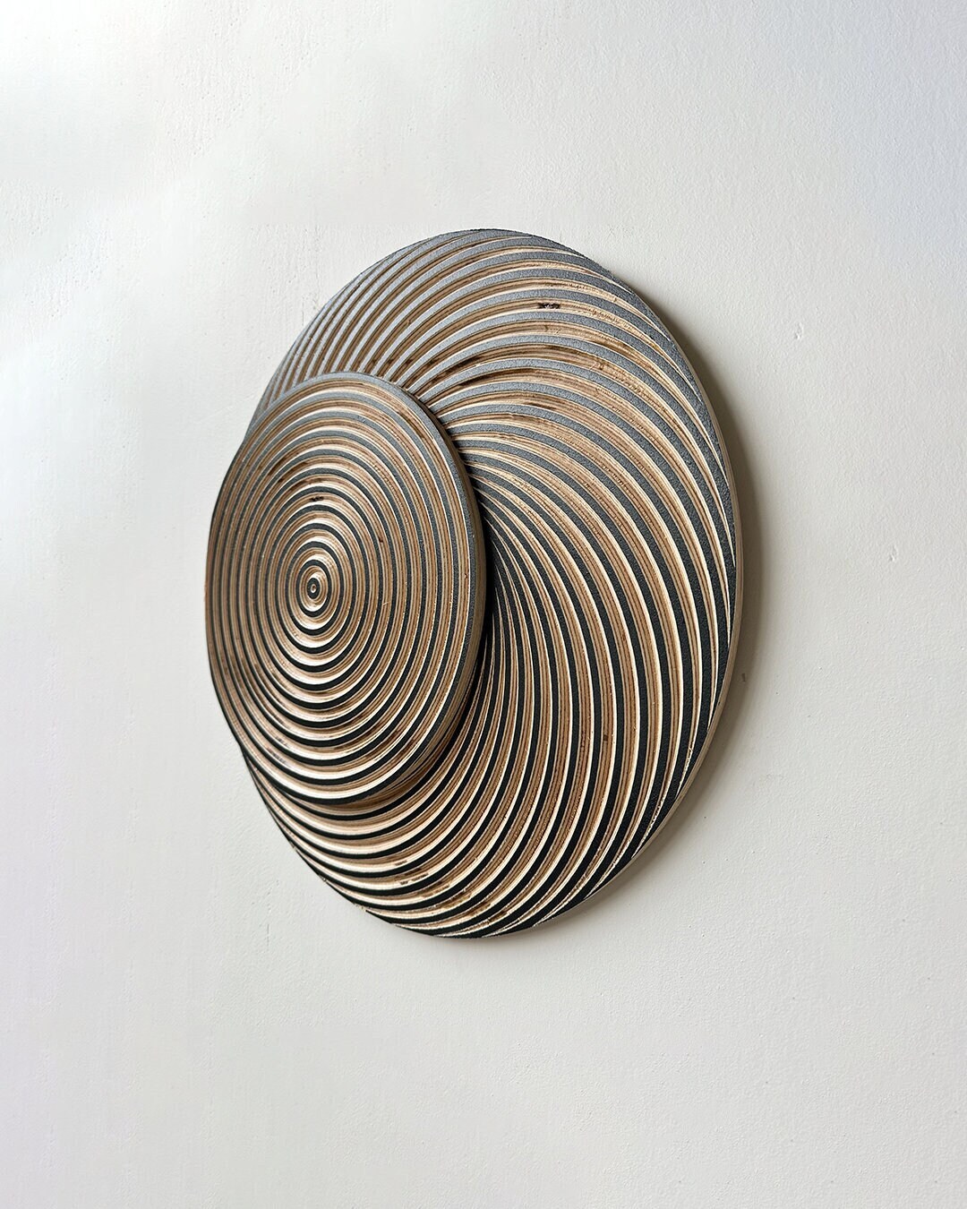 CARVED Geometric Circle Wood Art, Wood Wall Art, Wall Decor, Rustic ...