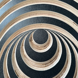 CARVED Geometric Circle Wood Art, Wood Wall Art, Wall Decor, Rustic ...