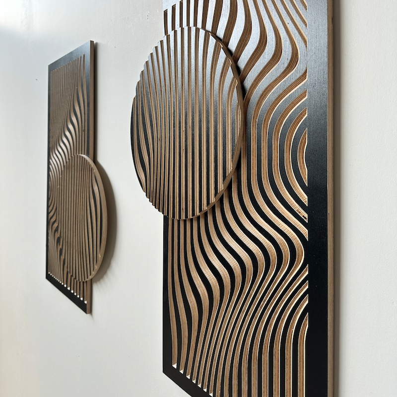 Parametric Wood Wall Art - Etsy