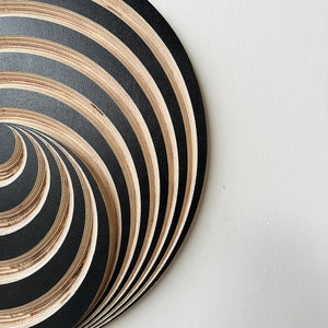 CARVED Geometric Circle Wood Art, Wood Wall Art, Wall Decor, Rustic ...