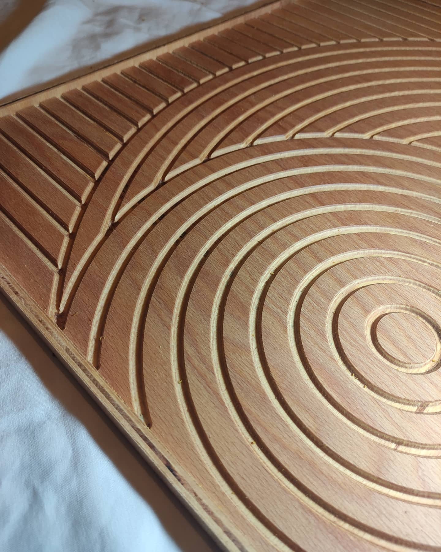 CARVED Geometric Wood Art Wood Wall Art Wall Decor Rustic - Etsy