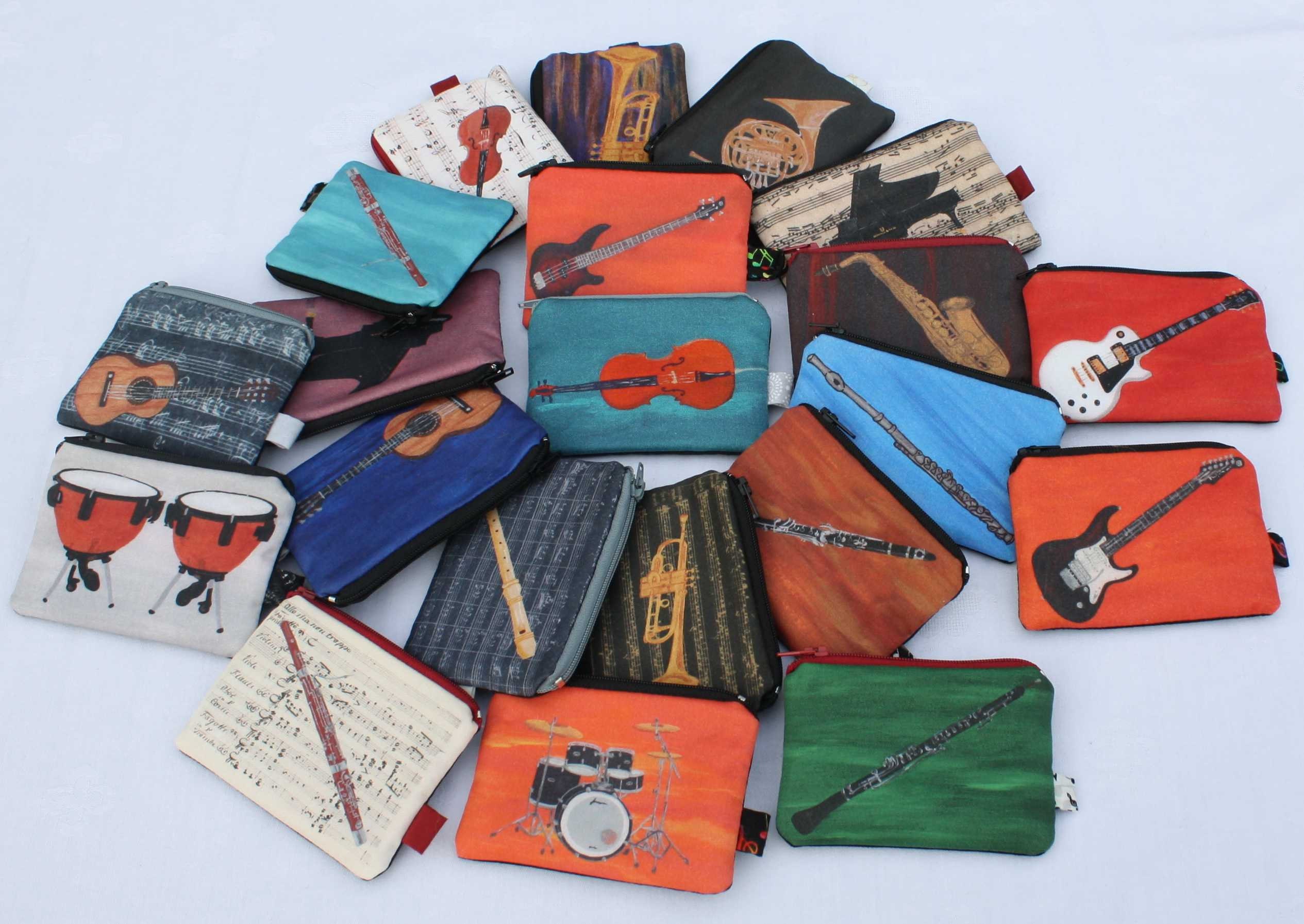 String Quartet Pencil Case, Pencil Case for Violin, Viola, Cello ...