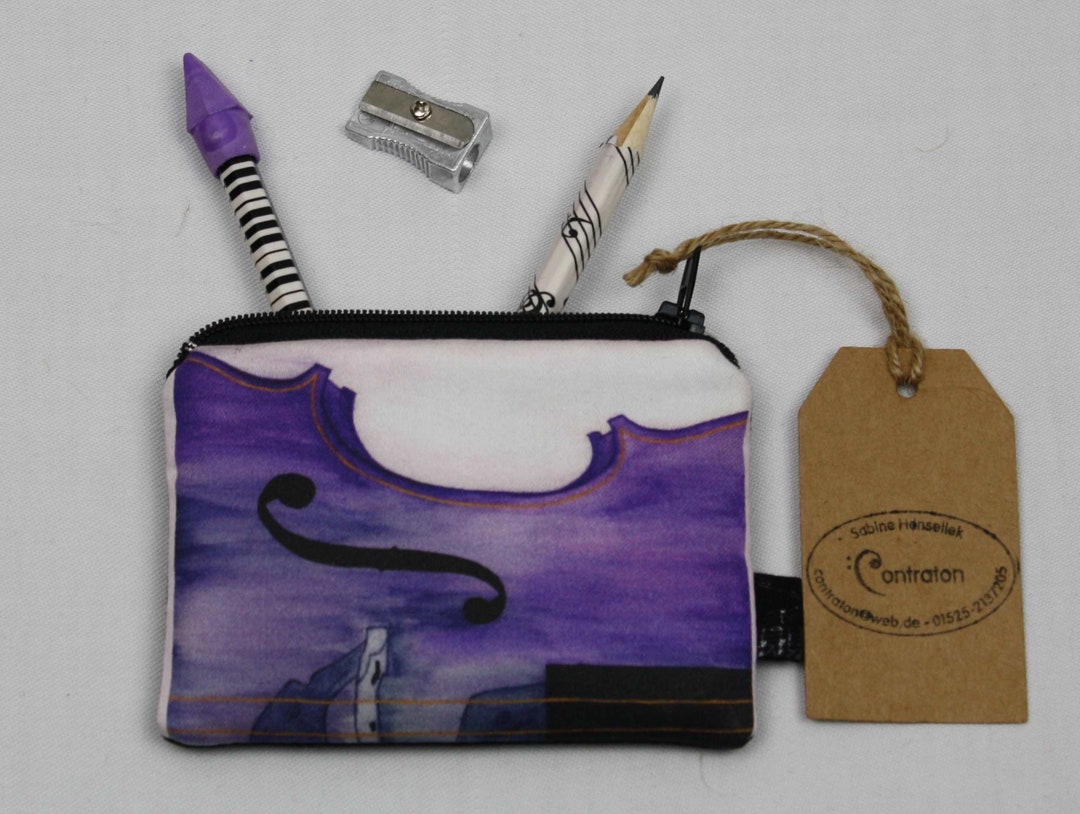 String Quartet Pencil Case, Pencil Case for Violin, Viola, Cello ...