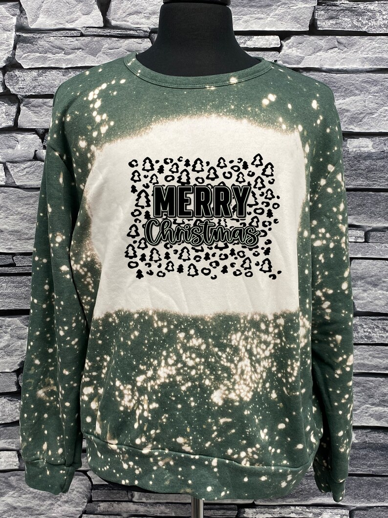 Merry Christmas Leopard Tree Print Christmas Holiday - Etsy