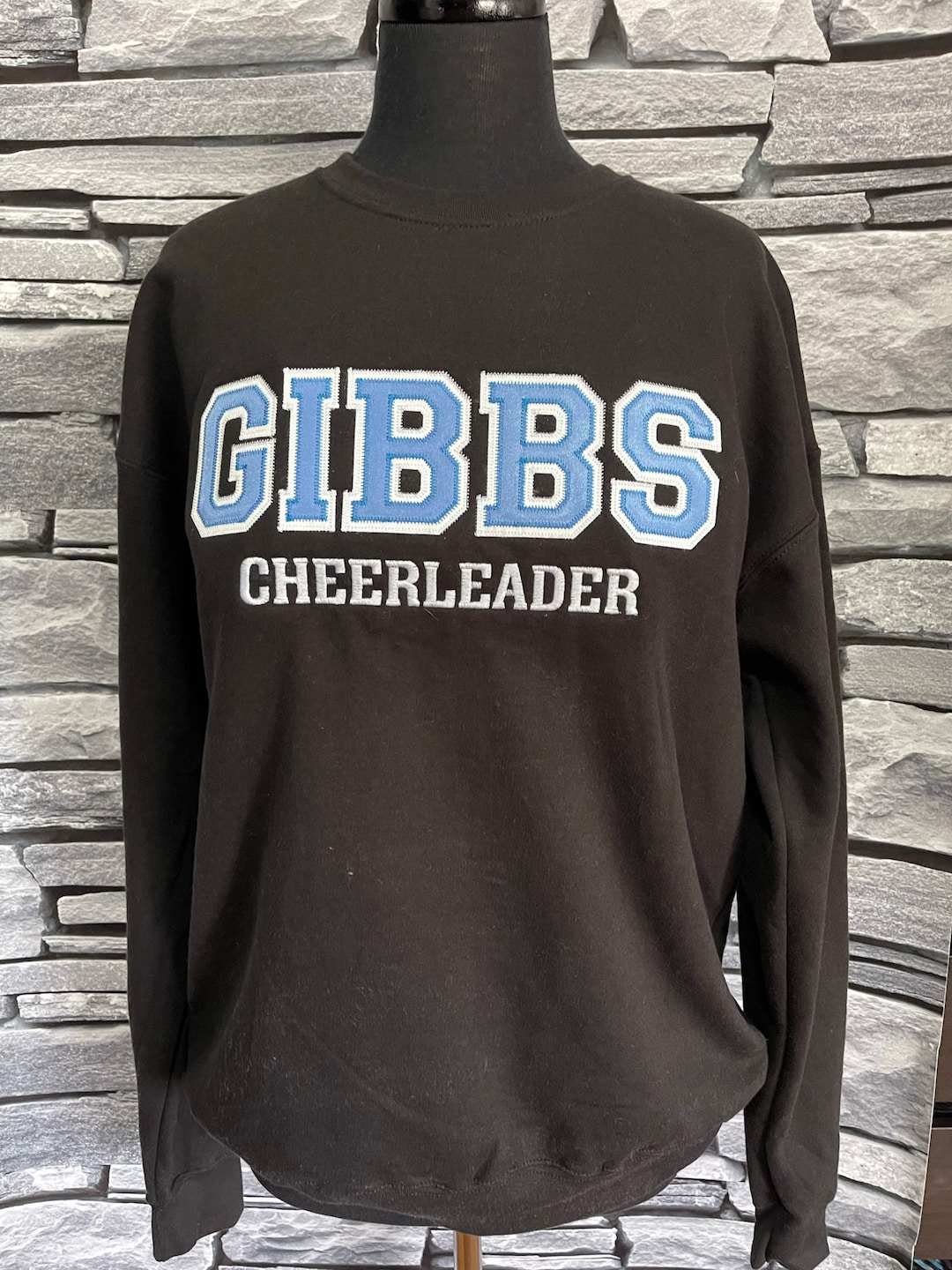 Custom Embroidery Applique Letter, Varsity Team School Spirit Shirt ...