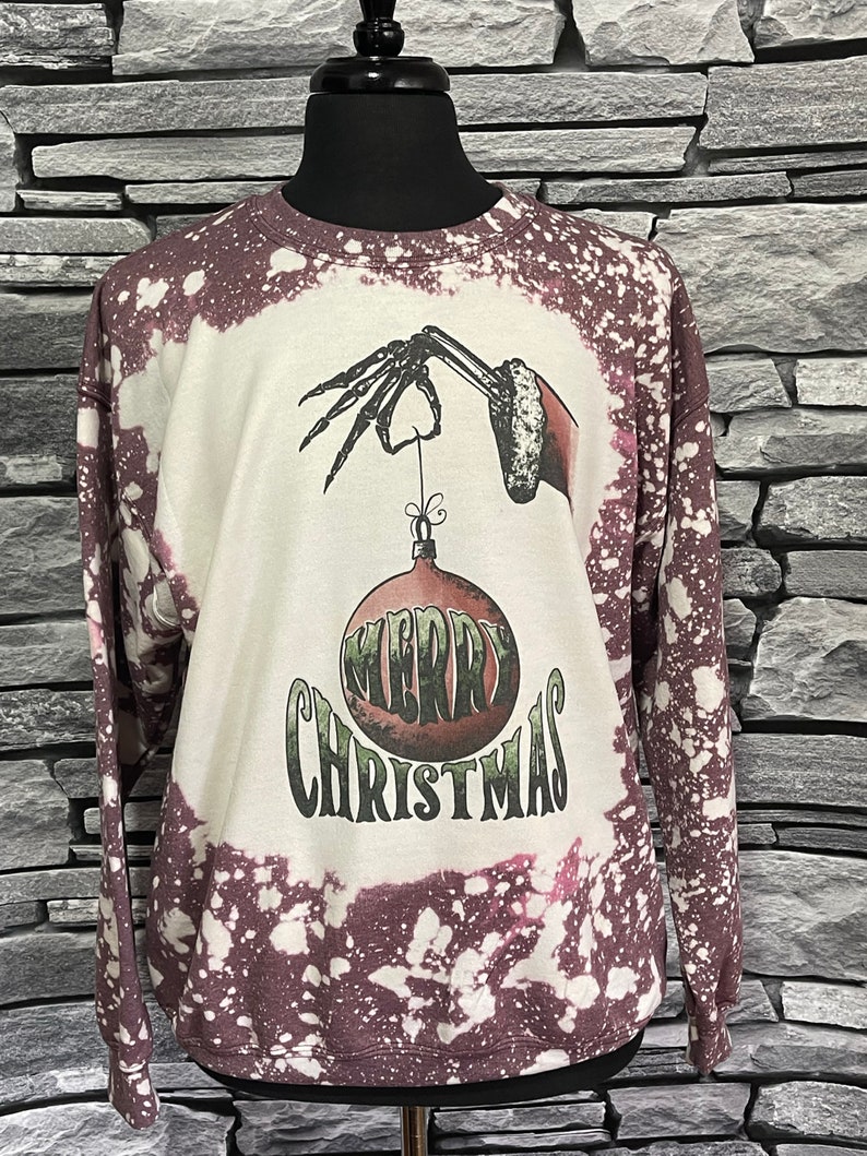 Merry Christmas Skellies Hand Ornament Shirt Christmas - Etsy