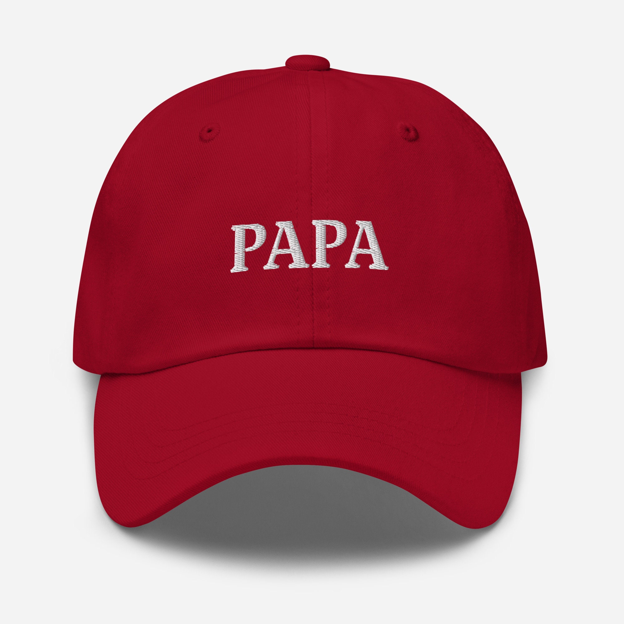 Papa Embroidered Hat | Papa Embroidered Baseball Cap - Etsy