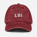 LBI Long Beach Island Vintage Hat | Embroidered - Etsy