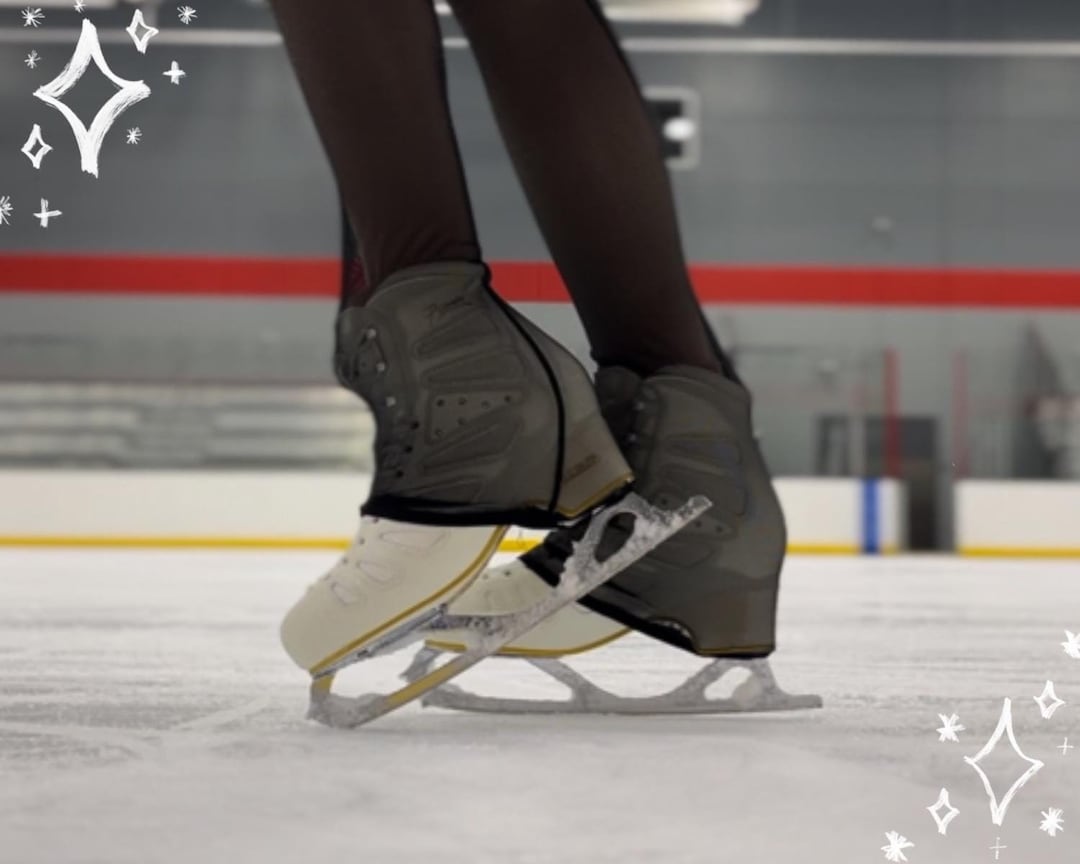 Black Mesh Over the Boot Figure Skating Tights, Ice Skating Tights ...