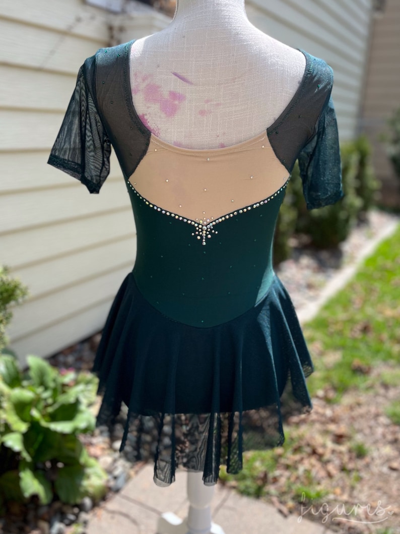 Custom Figure Skating Dress: Handmade Ice Competition Costume - Etsy