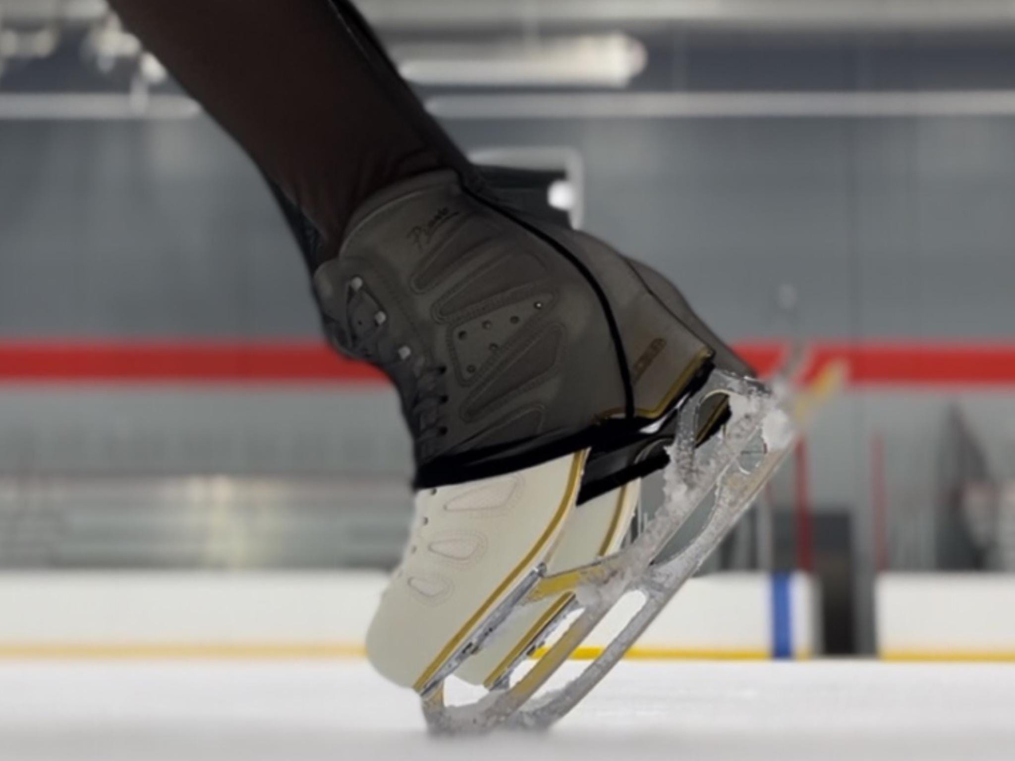 Black Mesh Over the Boot Figure Skating Tights, Ice Skating Tights ...