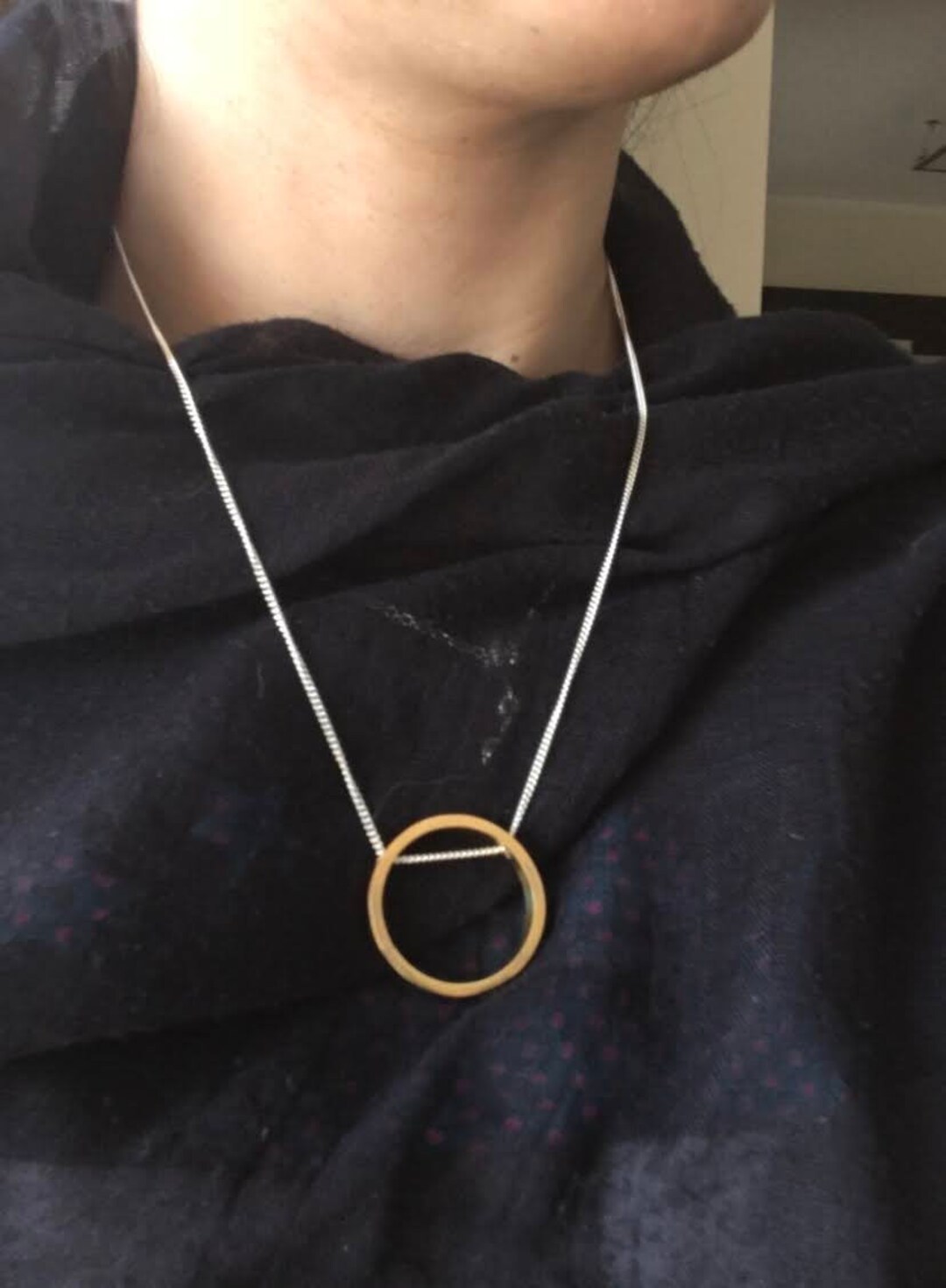 LEVANTE Line Circular Pendant - Etsy