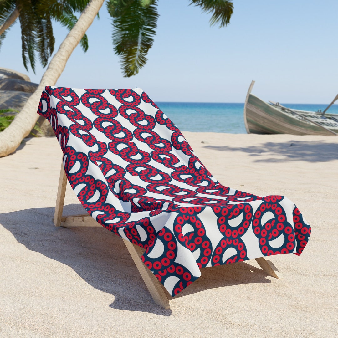 Phish Interlocking-donut, Tiled-pattern Beach Towel - Etsy