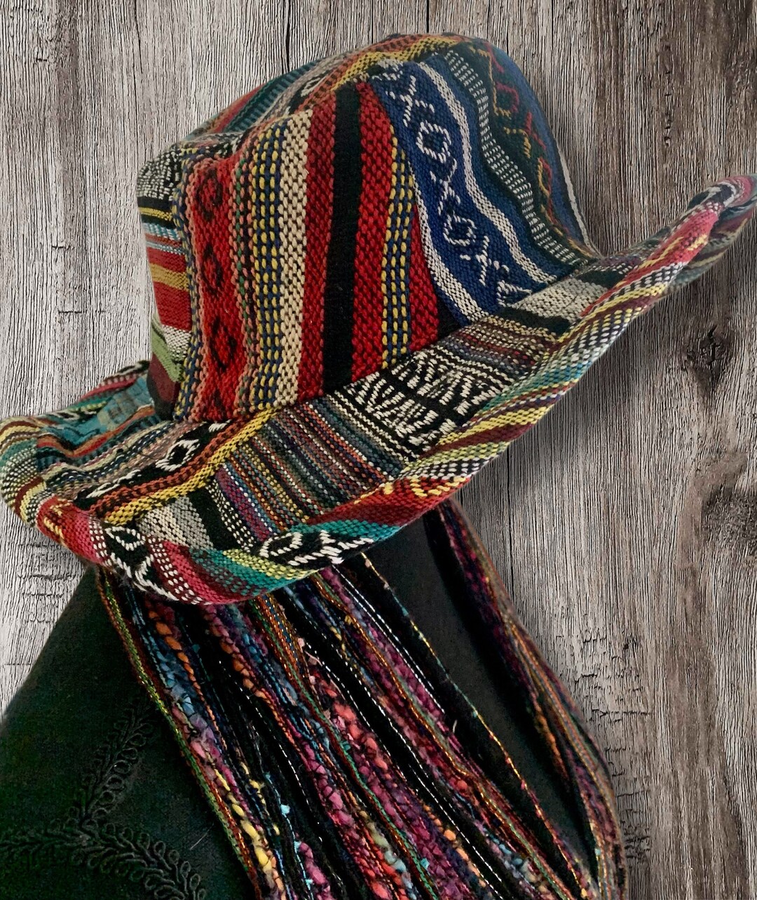 Hemp-cotton Unisex Patchwork Hats With Bendable Brim - Etsy