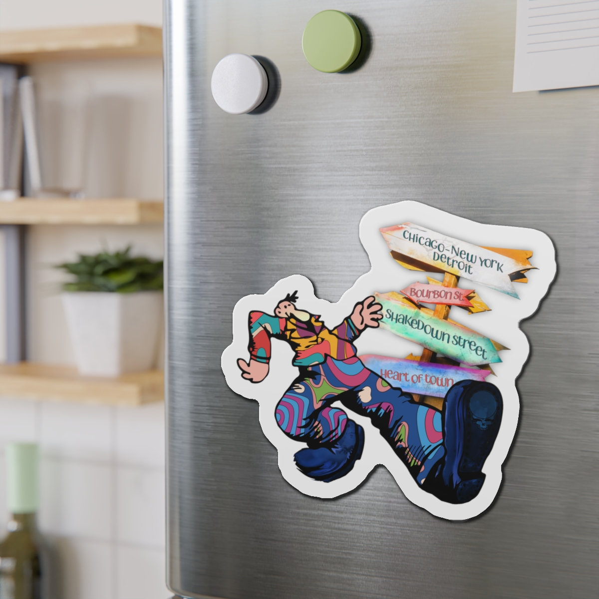 Grateful Dead doo Dah Man Shakedown Street Die-cut Magnets - Etsy