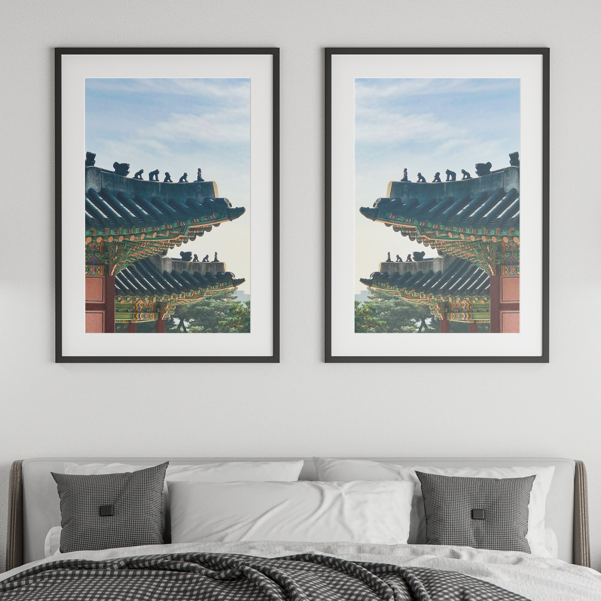 Palace Decoration Tile Picture Printable Wall Art, Color Digital Photo ...