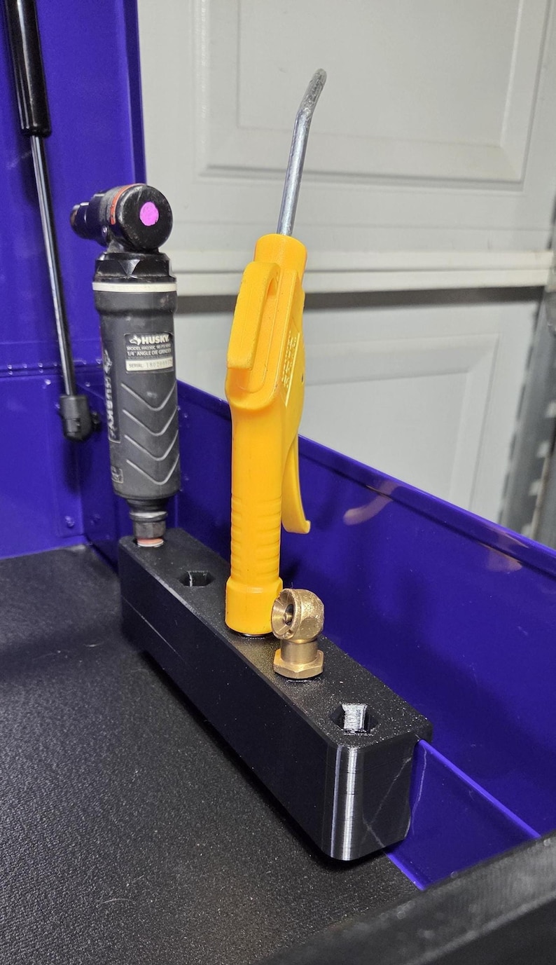 Tool Cart Air Tool Holder | Clip-on Organizer for 5 Pneumatic Tools - Etsy