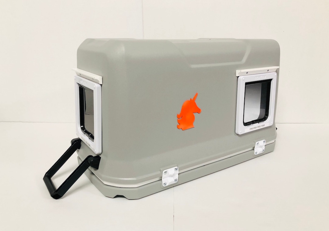 Best Insulated Large Heated Outdoor Feral Cat Shelter | Stray Cat House ...