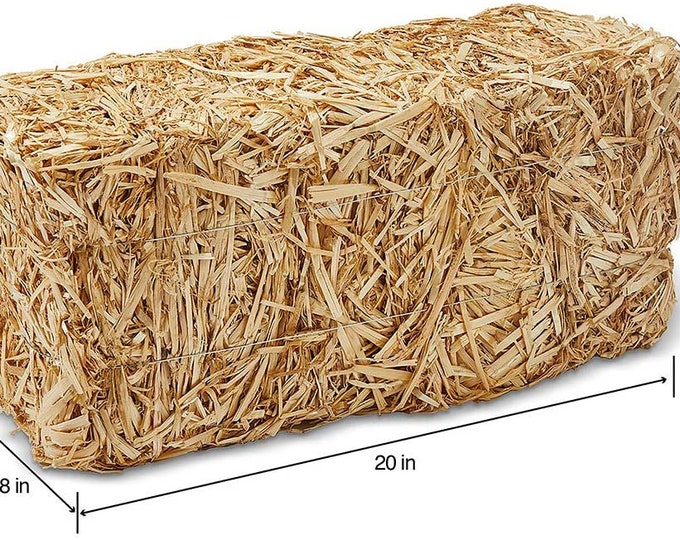 Straw for Feral Cat Houses | Organic STRAW BALE | Unicorn Shelters ...