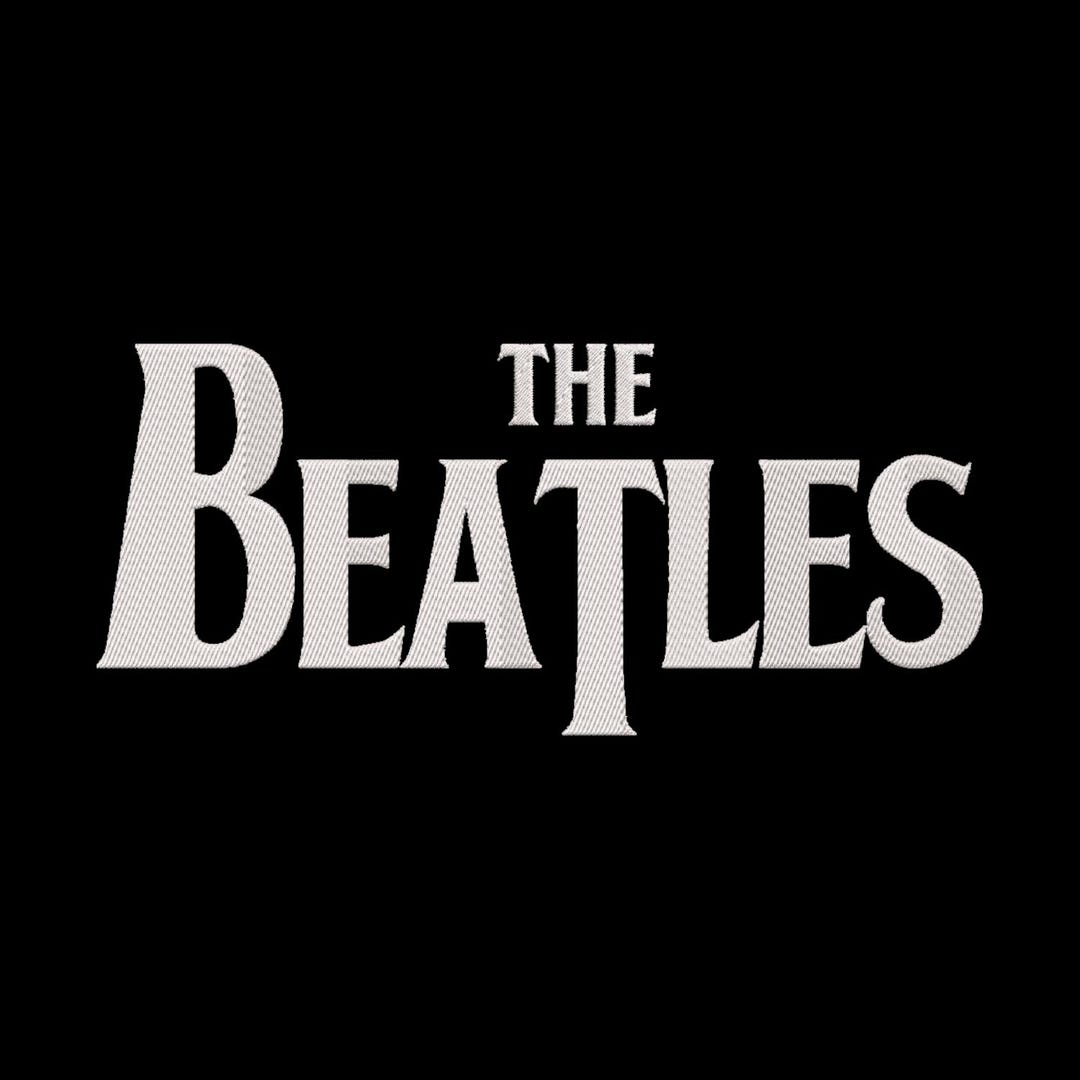 THE BEATLES Logo Embroidery Design - Etsy