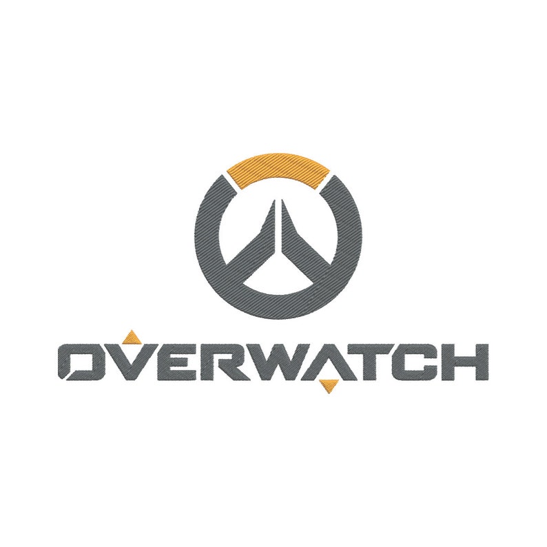 OVERWATCH Logo Embroidery Design - Etsy