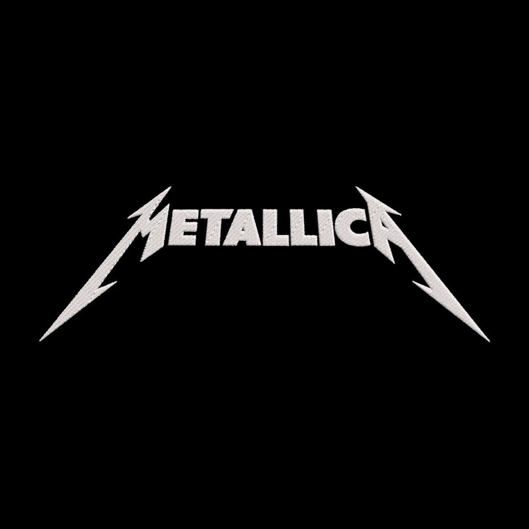 METALLICA 2 Logo Embroidery Design - Etsy