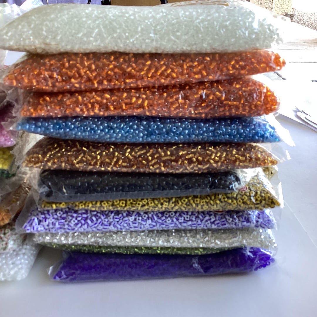 Glass, Seeds Beads - Etsy