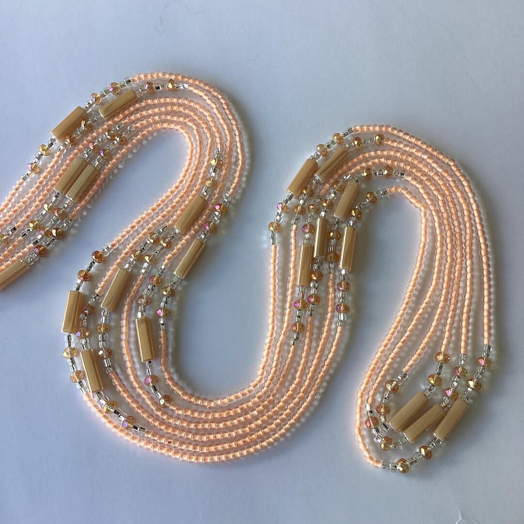 QUEEN (tie on Waist Beads) - Etsy