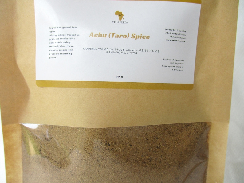 Achu Spice Mix / Taro / Sauce Jaune - Etsy