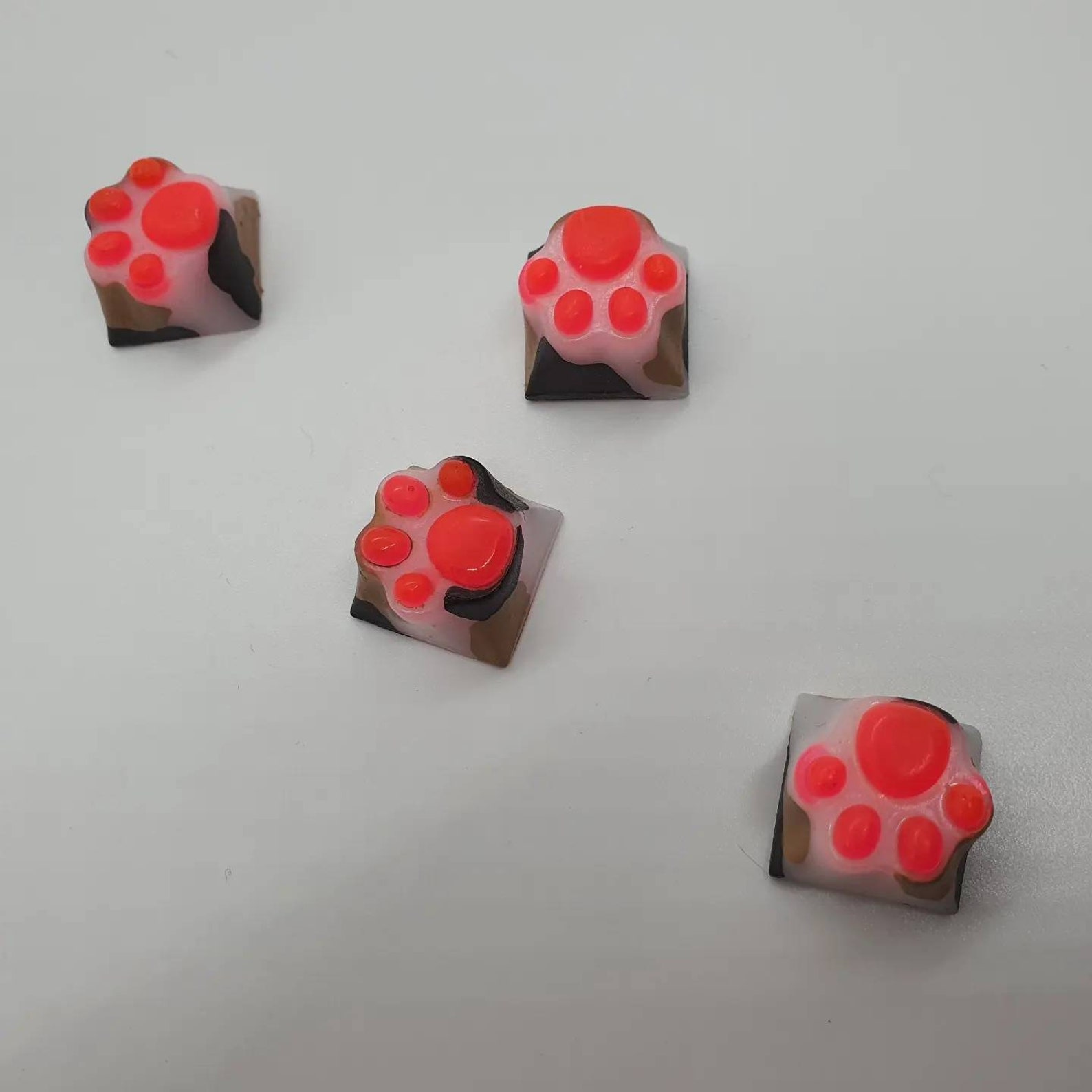 Cat Paw Keycaps Set of 4 - Etsy