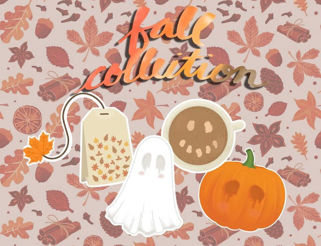 Die Cut Vinyl Sticker COLLECTION: Fall Collection - Etsy