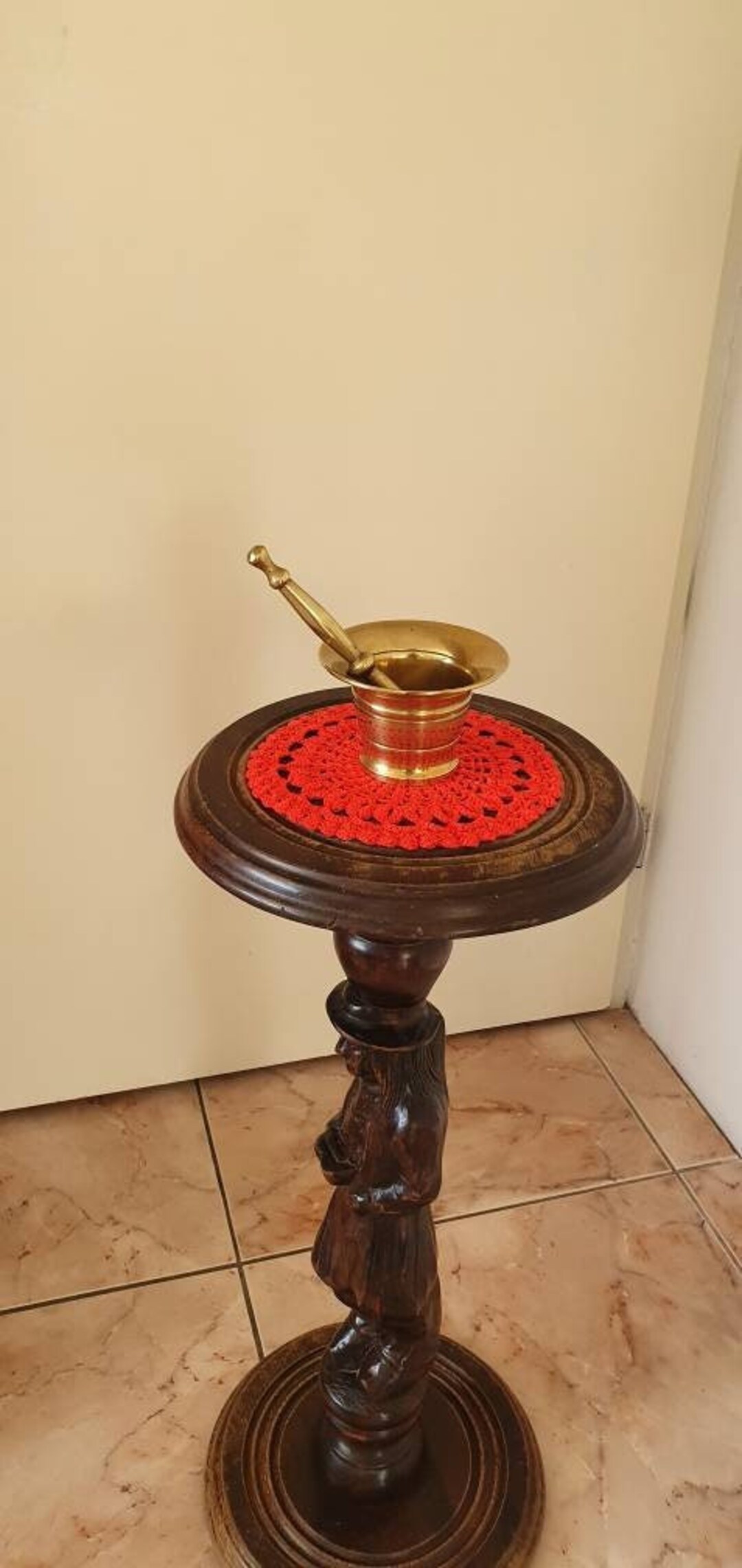 Spanish Mortar Complete With Pestle - Etsy