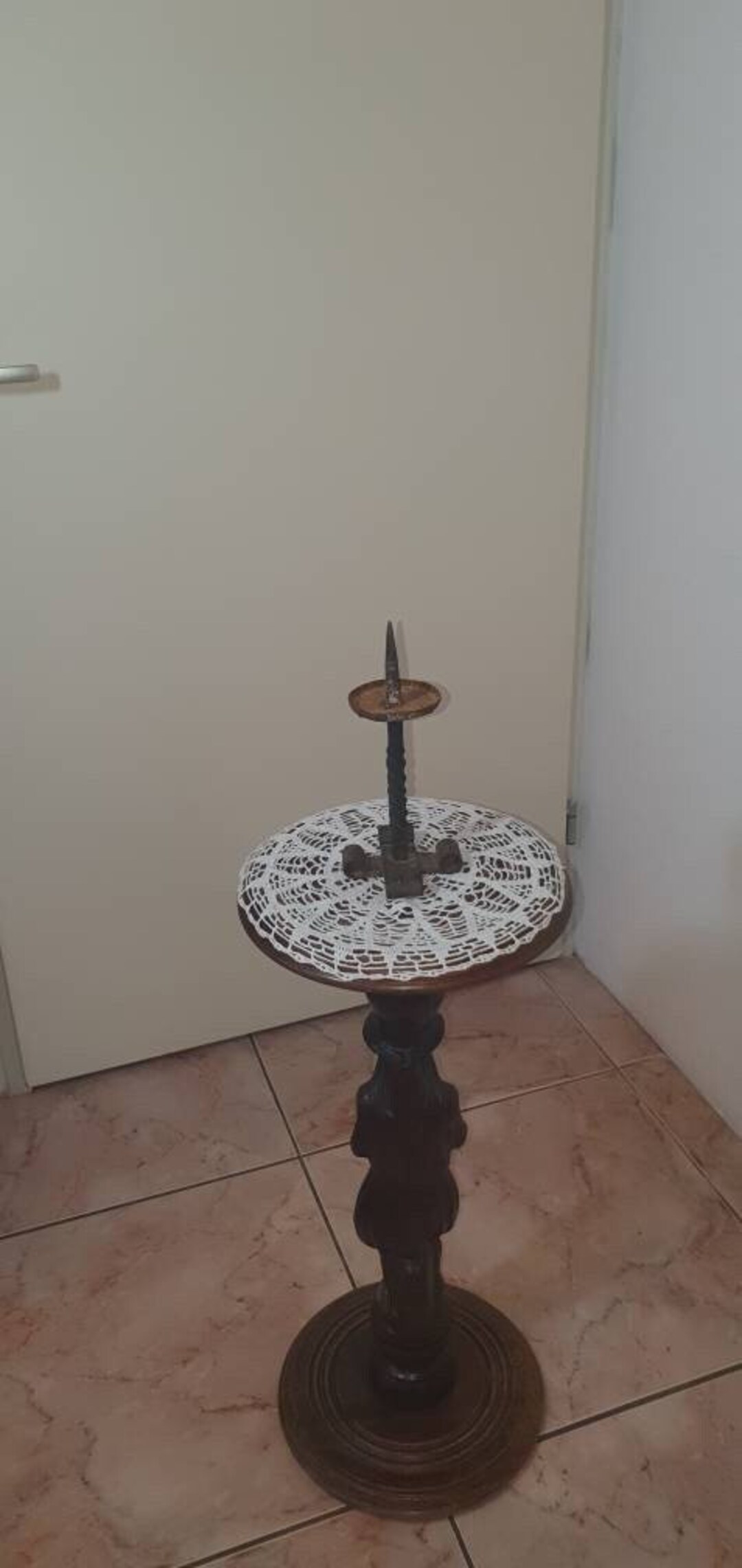 Craft Iron Candlestick 18th Century - Etsy